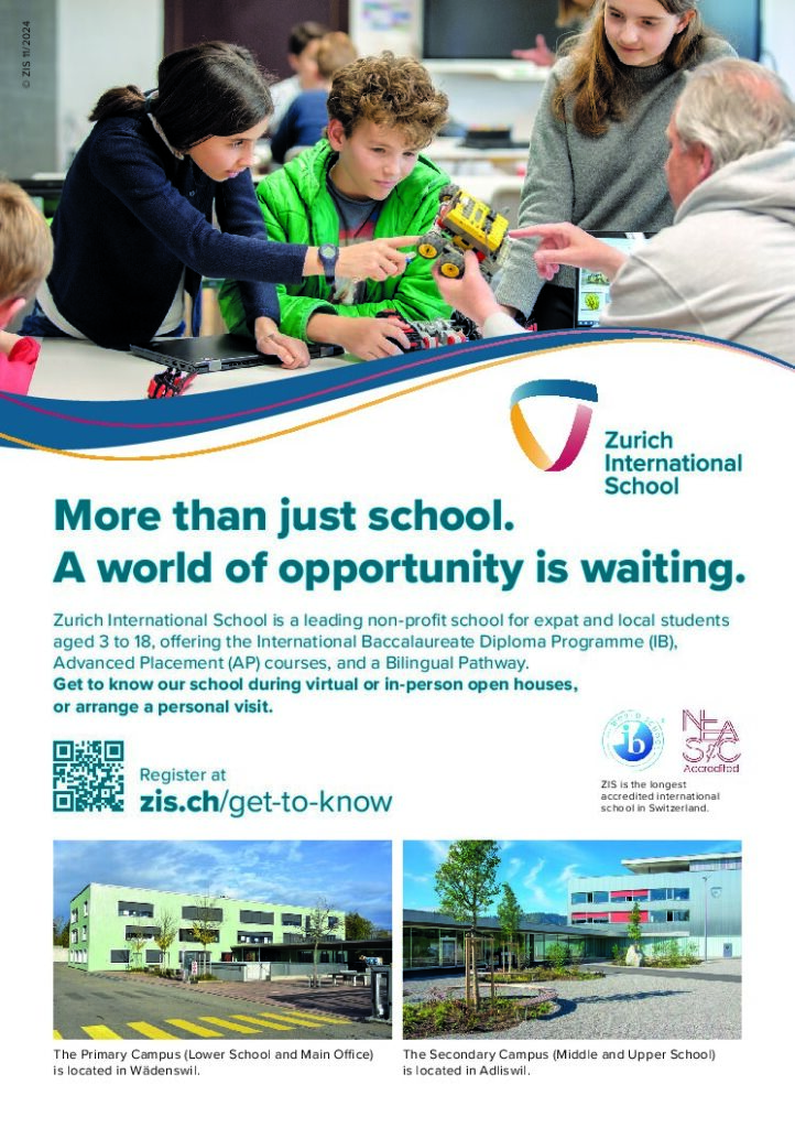 Open House - ZIS - Zurich International School